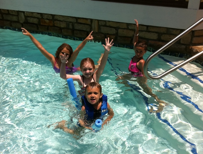 Summer Fun - Pool Time with Kids - Life. Family. Joy