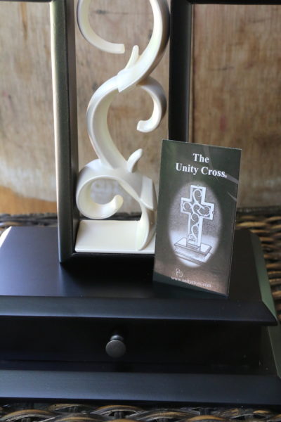 Unity Cross - Wedding Ceremony Keepsake - Life. Family. Joy