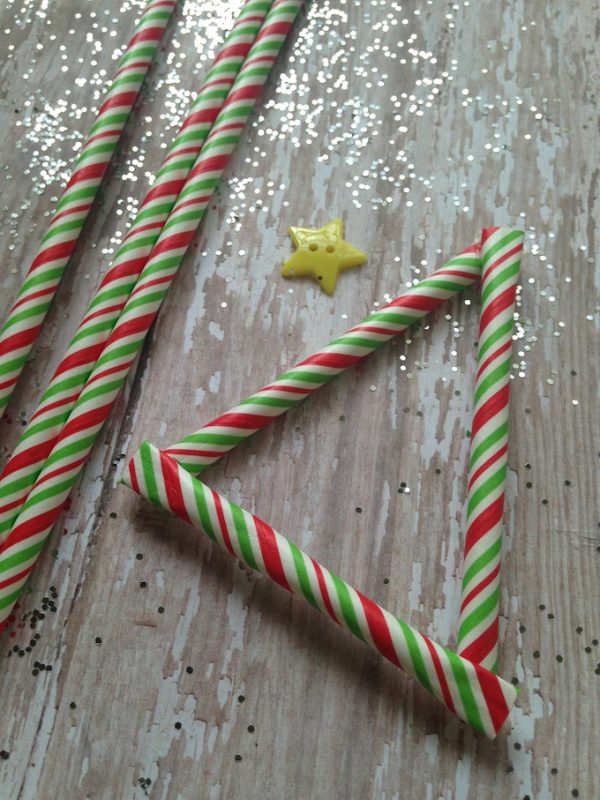 DIY Straw Tree Christmas Ornament - Life. Family. Joy