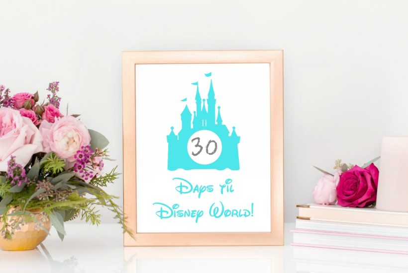30 Days Til Disney World - Life. Family. Joy