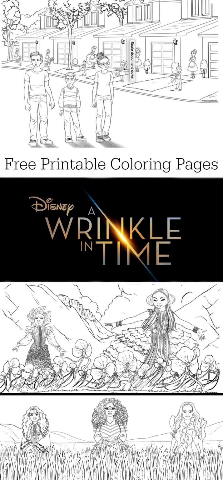 Free Printable A Wrinkle In Time Coloring Pages - Life. Family. Joy