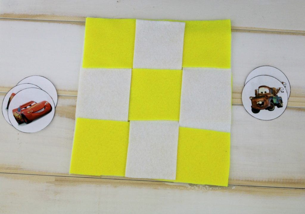 DIY Disney Pixar Cars Tic-Tac-Toe Game - #PixarFest - Life. Family. Joy