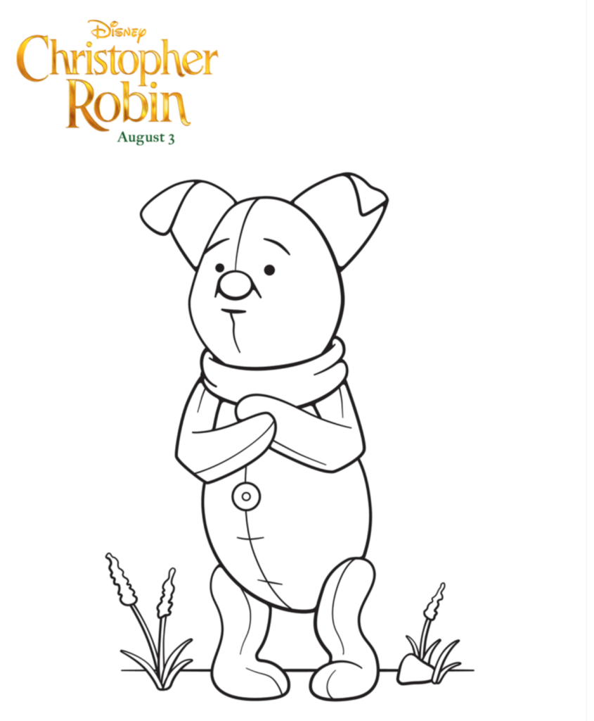 Free Printable Disney Christopher Robin Coloring Pages - Life. Family. Joy