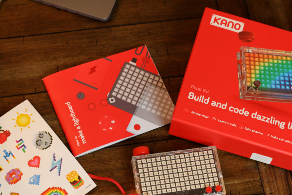 Kids Learn Coding with Kano Pixel Kit - Life. Family. Joy