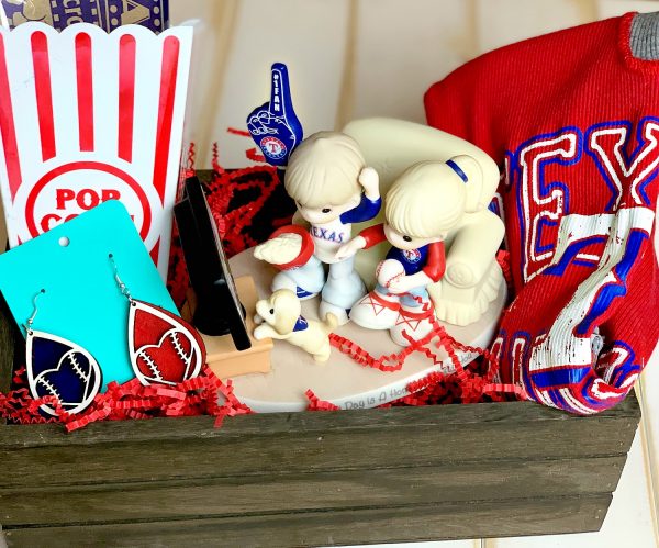 Texas Rangers Fan Gift Basket Must Haves - Life. Family. Joy