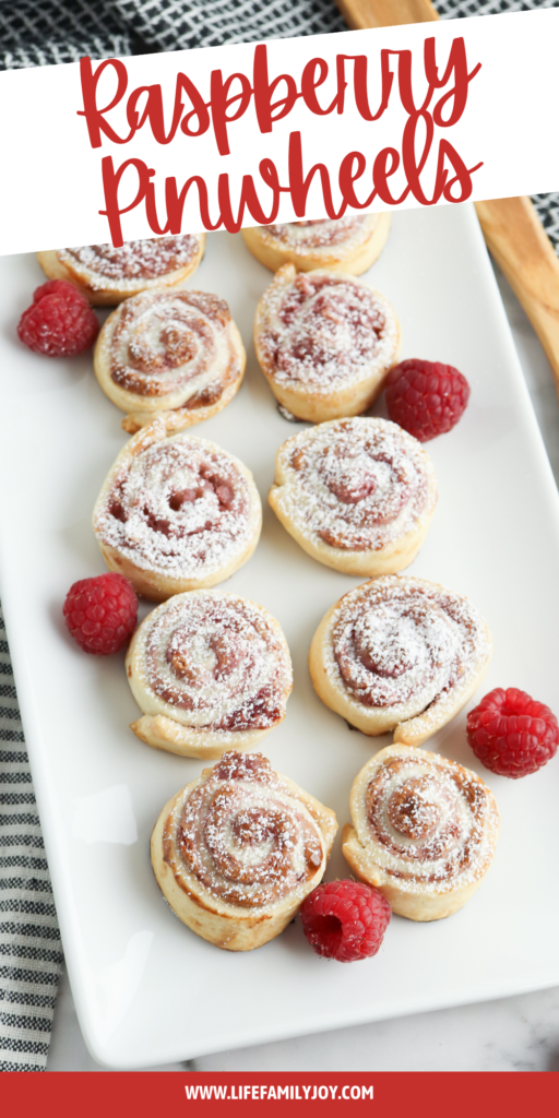 Raspberry Pastry Pinwheels | Easy Springtime Dessert Recipes
